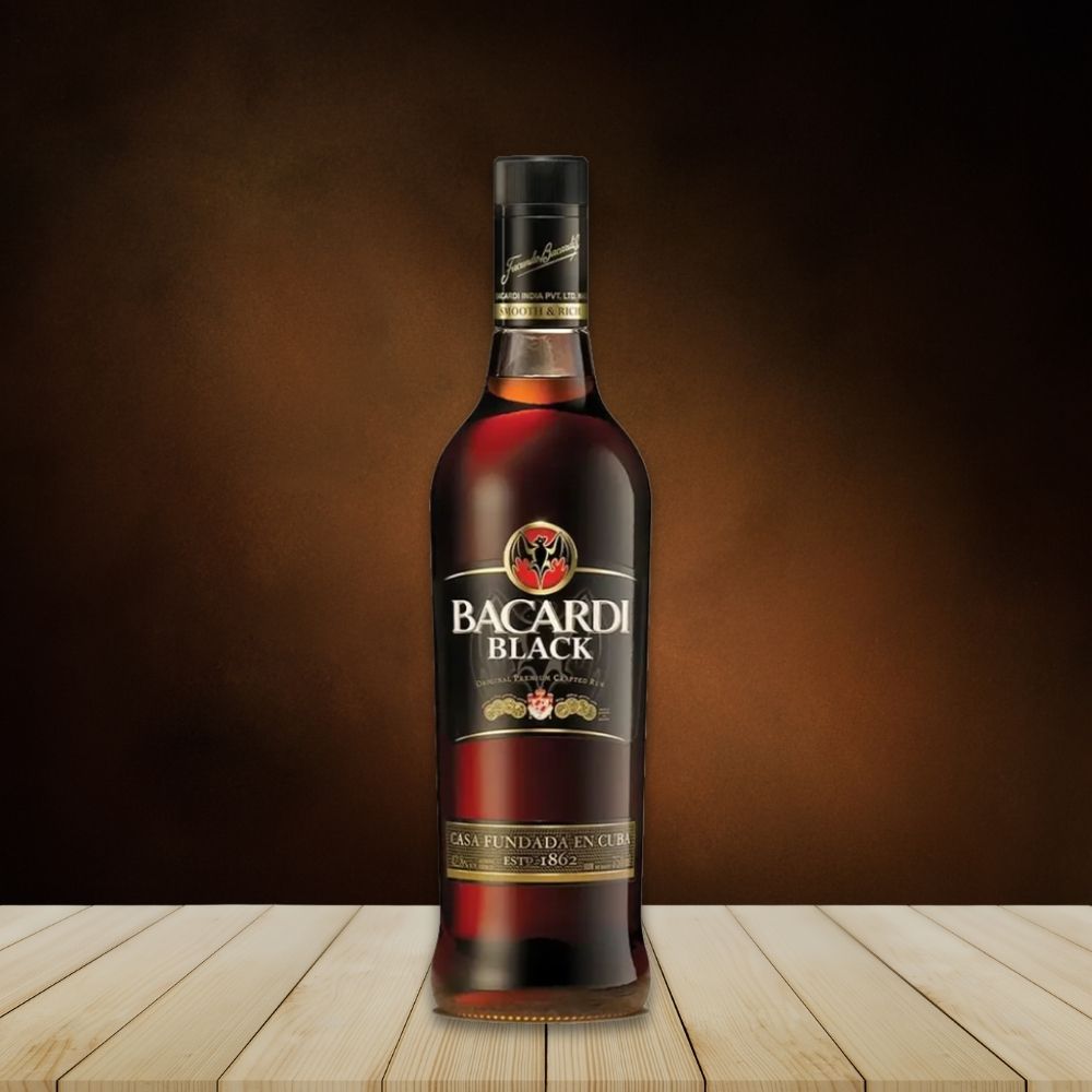 BACARDI BLACK DARK RUM – Mansionz