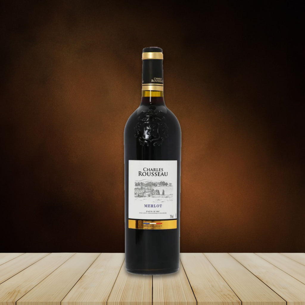 CHARLES ROUSSEAU MERLOT – Mansionz