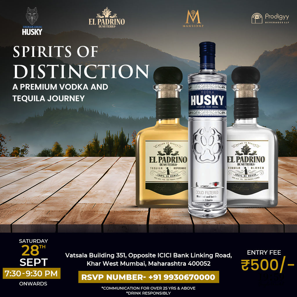 Spirits of Distinction - Husky Vodka & El Padrino Tequila – Mansionz